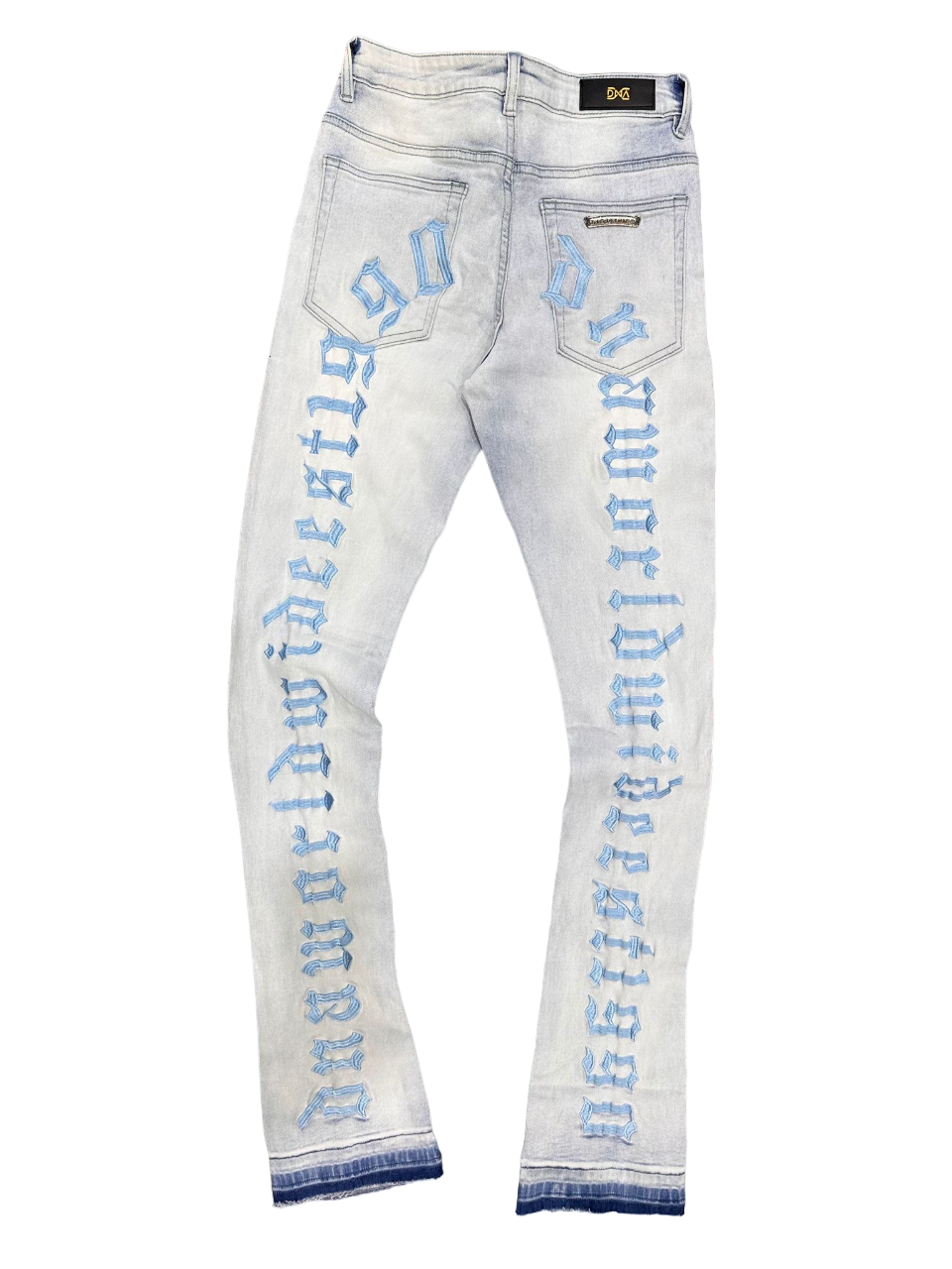 Men's DNA Stacked Jeans - LT Blue/Baby Blue – Action Wear